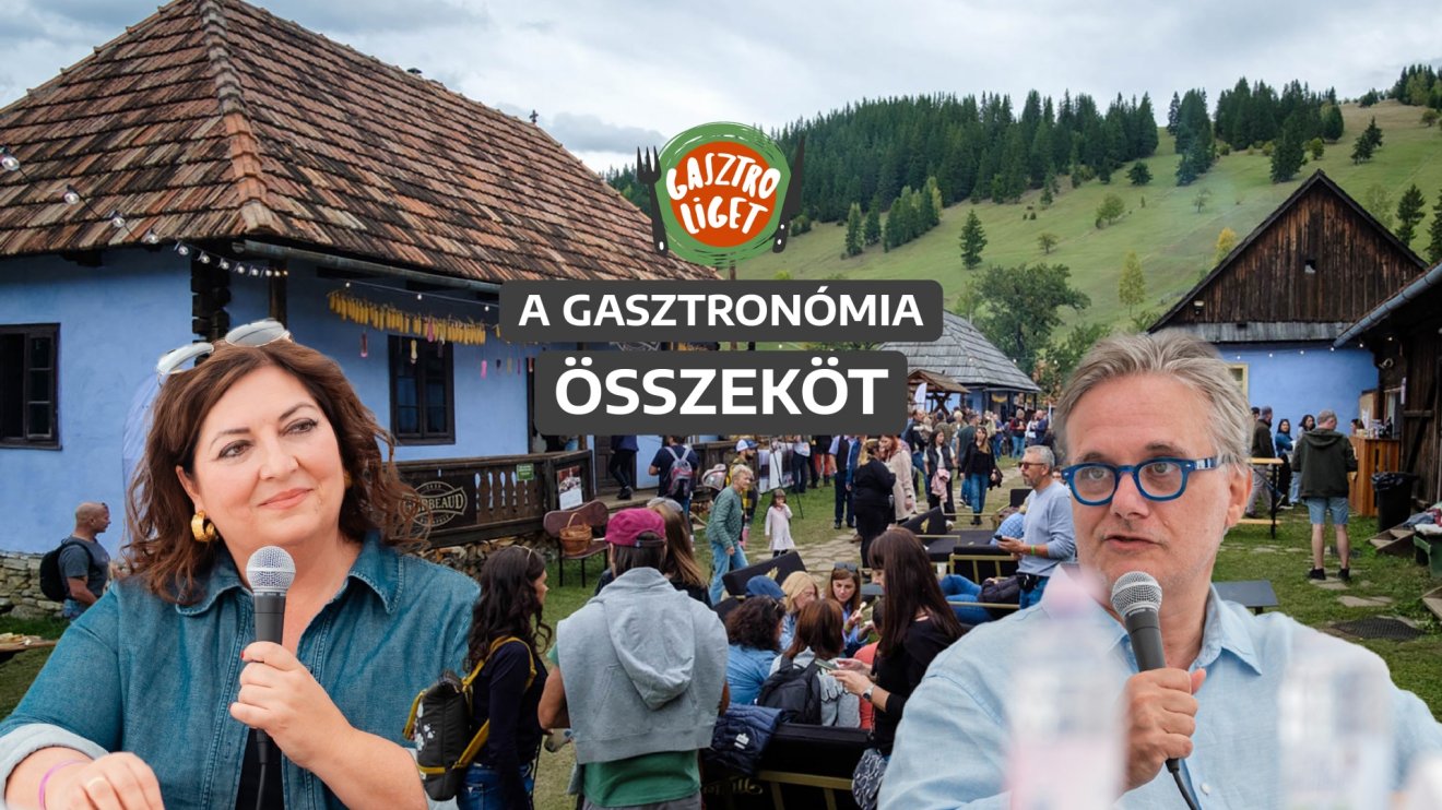 A gasztronómia összeköt: Nyáry Krisztián és Mautner Zsófia a Déryné ...